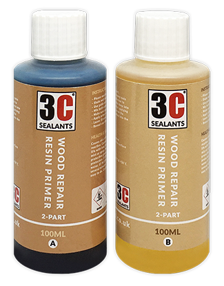 Wood Repair Primer - 3C Sealants - Premium Products @ Trade Prices
